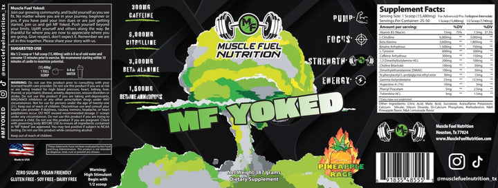 Maximize Your Fitness with MF Supplements: Pre-Workout, Muscle Growth ...